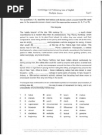 C2 Open Cloze Exercises and Answers | PDF