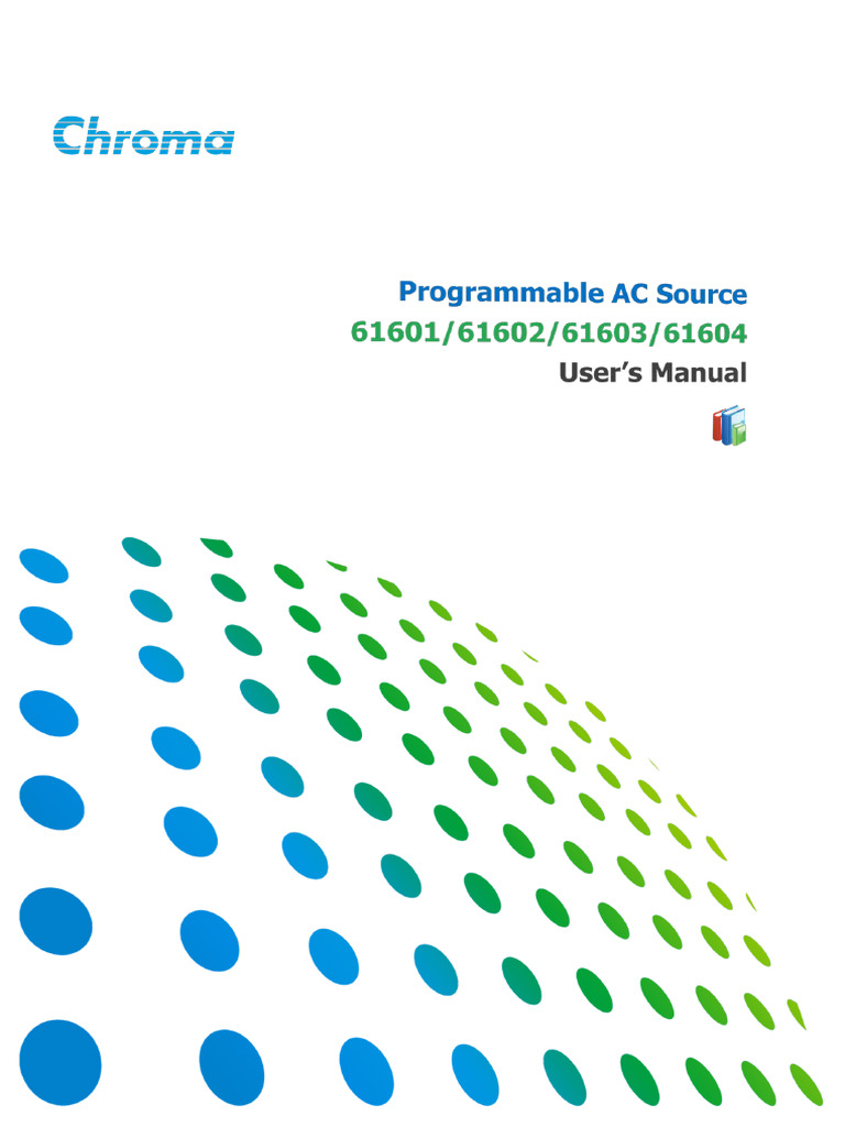 Chroma Programmable AC Source Manual | PDF | Direct Current ...