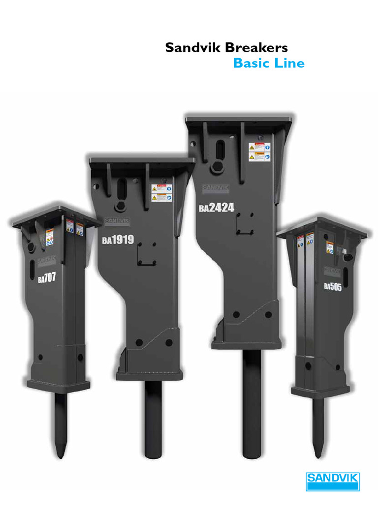 SandvikBasicRange (Small) - Serie BA | PDF | Viscosity | Mechanical ...