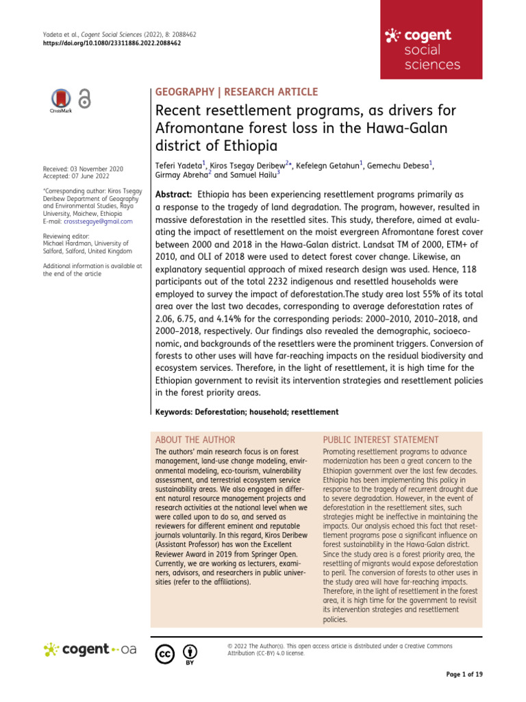 Recent_resettlement_programs_as_drivers_for_Afromo | PDF ...