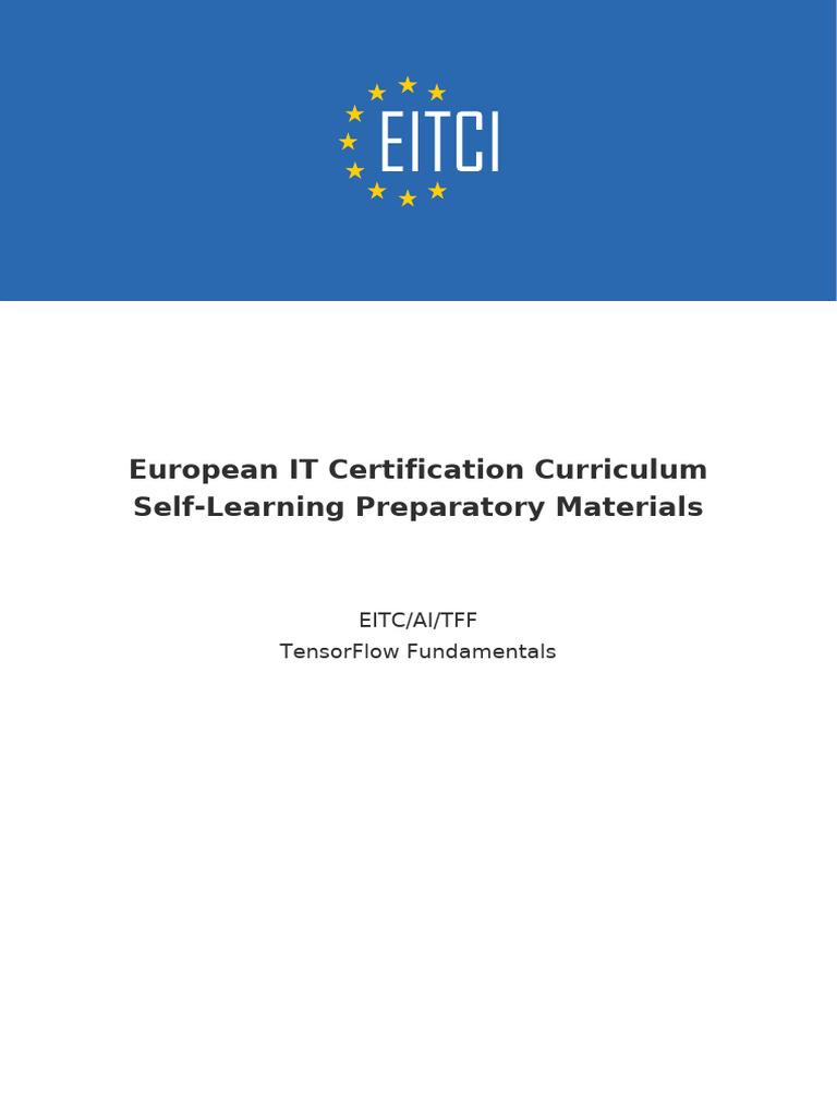 Eitca Exam Mat Short Eitc-Ai-Tff | PDF | Artificial Neural Network ...