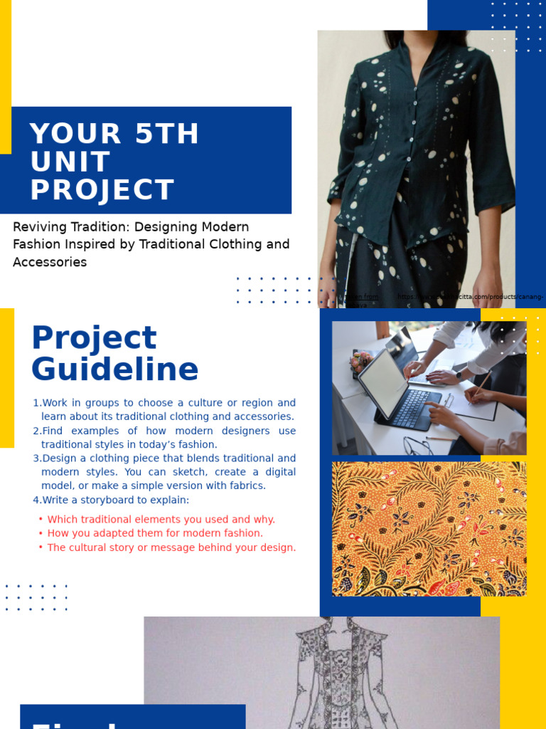 Fashion Design Student Project | PDF