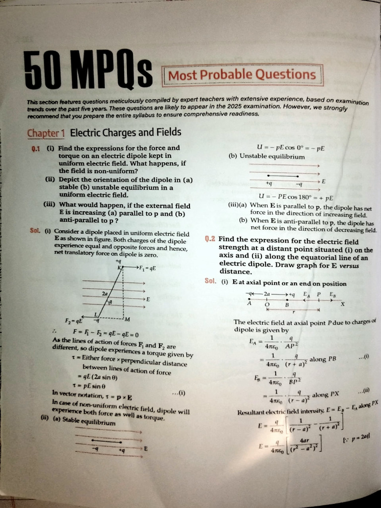 Mpqs 25 Ques | PDF