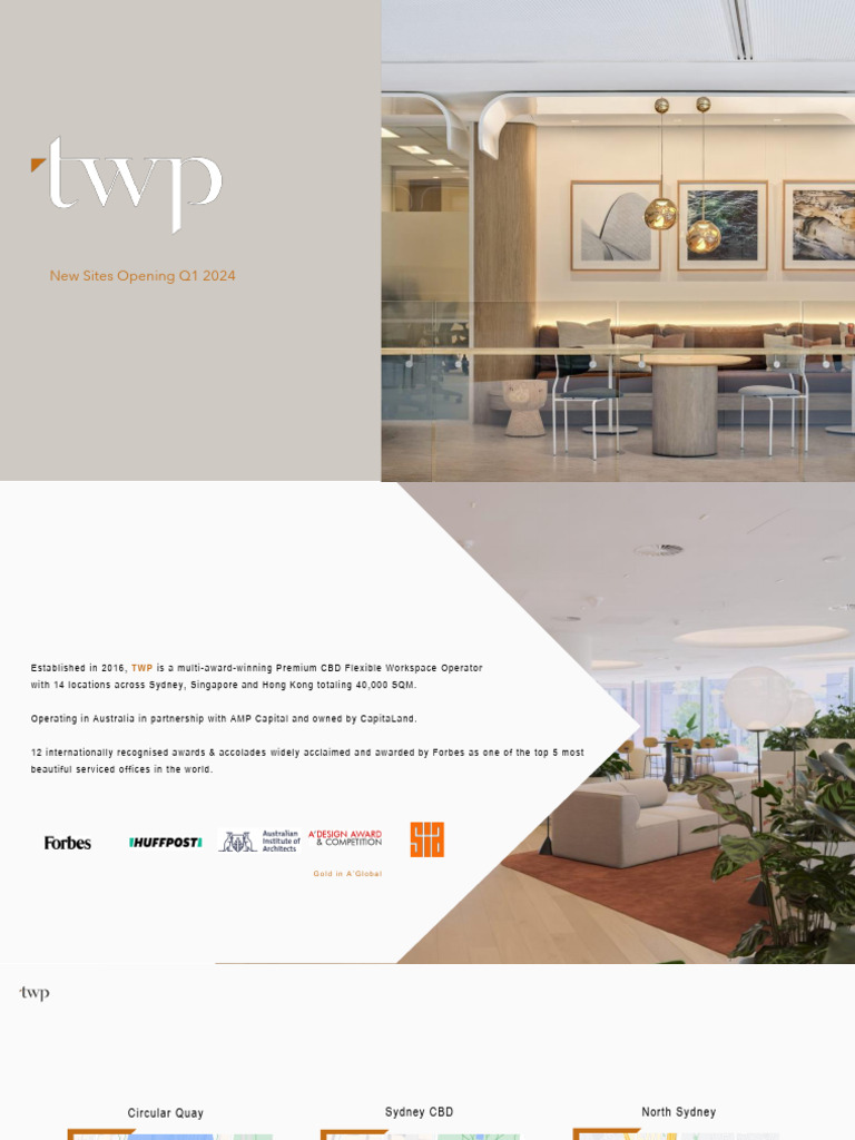 TWP New Sites - Opening Q1 2024 | PDF
