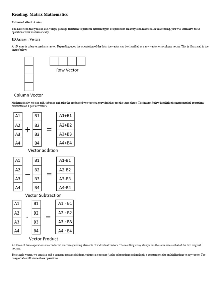 Matrix Mathematics | PDF Matrix Mathematics | PDF