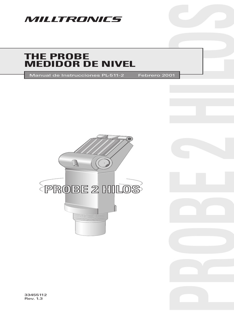 Miltronics Probe | PDF | Ultrasonido | Calibración
