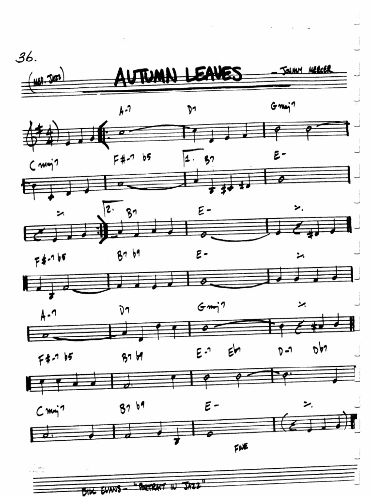 Autumn Leaves | PDF