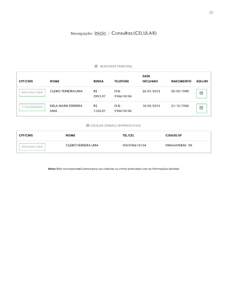 MIND7 - Consultas | PDF