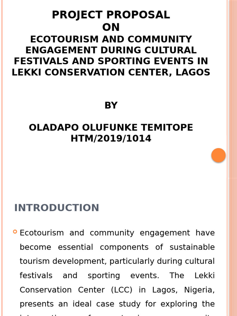 OLUFUNKE PROJECT PROPOSAL PRESENTATION | PDF | Methodology | Science