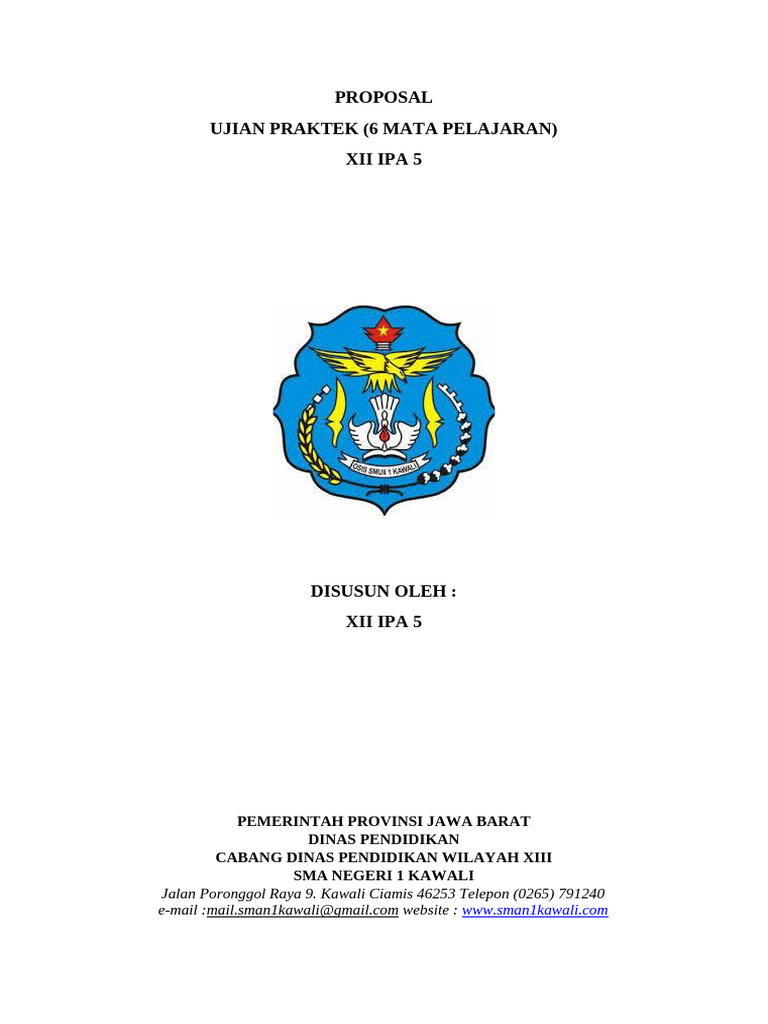 Proposal Uprak Xii Ipa 5 | PDF
