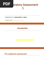 Respiratory Distress Observation Scale | PDF | Breathing | Palliative Care