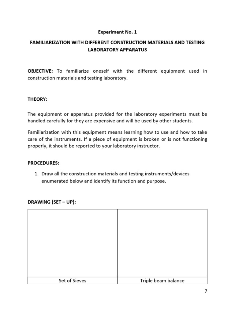 Experiment No. 1 | PDF