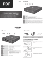 Virgin Media Booster Setup Guide | PDF | Electrical Connector | Wi Fi