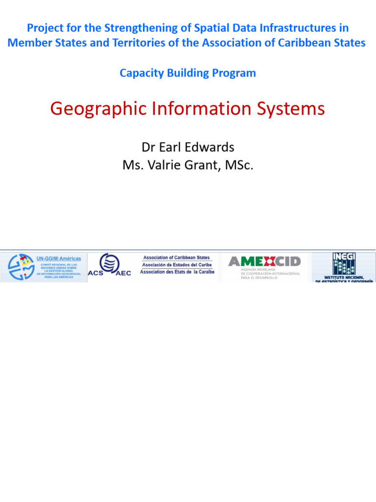 Topic2-Planning and Implementing A GIS | PDF | Geographic Information System | Databases