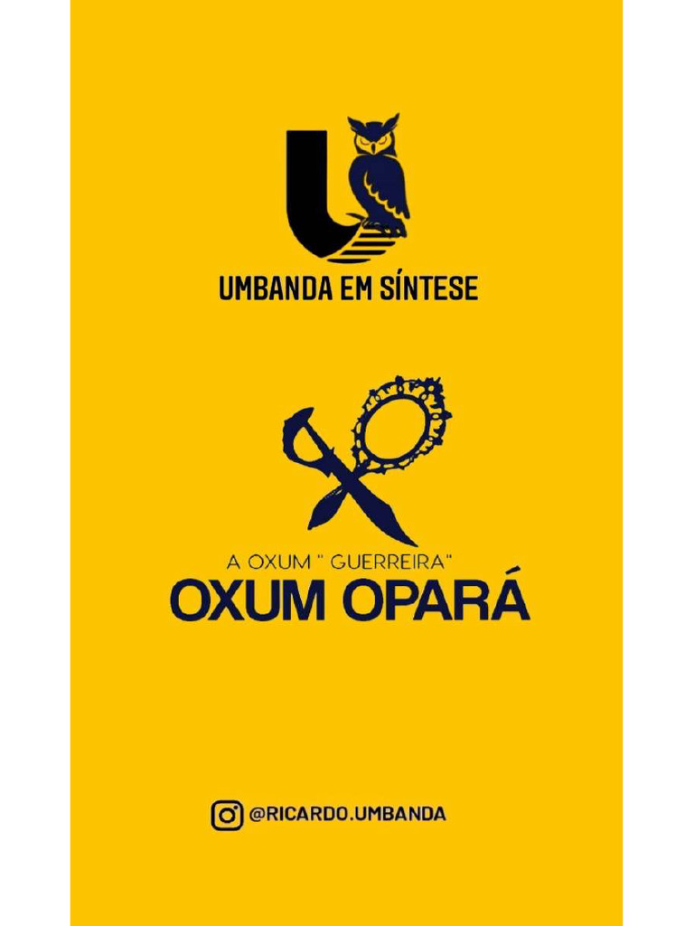 Oxum Opará | PDF