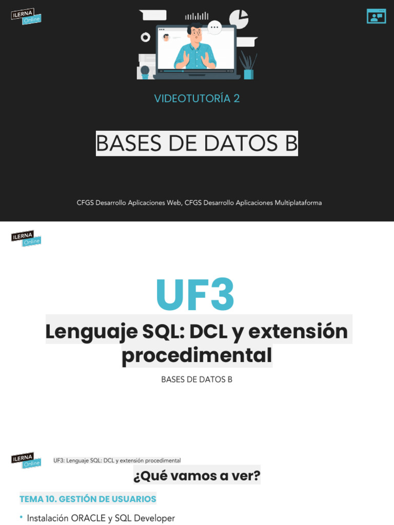 Gestión de Usuarios en SQL y Oracle | PDF