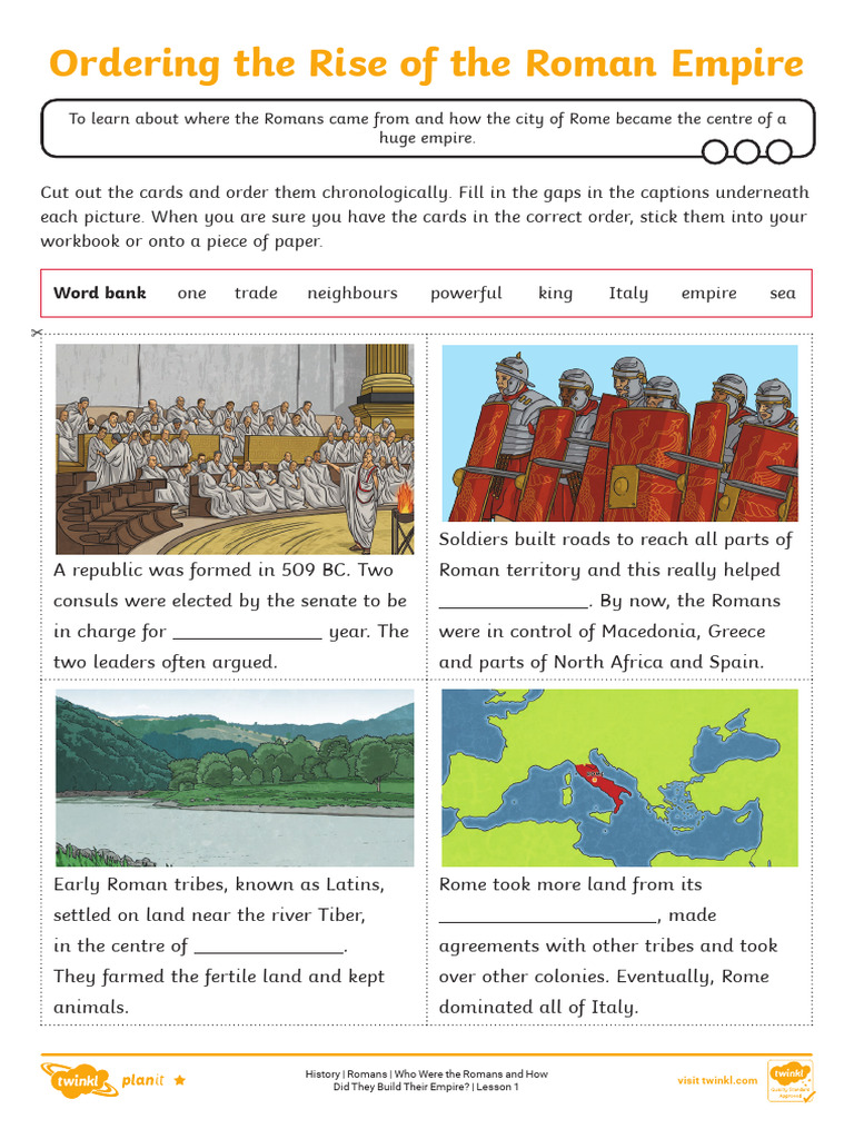 Chronological Ordering of Roman Empire | PDF | Ancient Rome | Roman ...