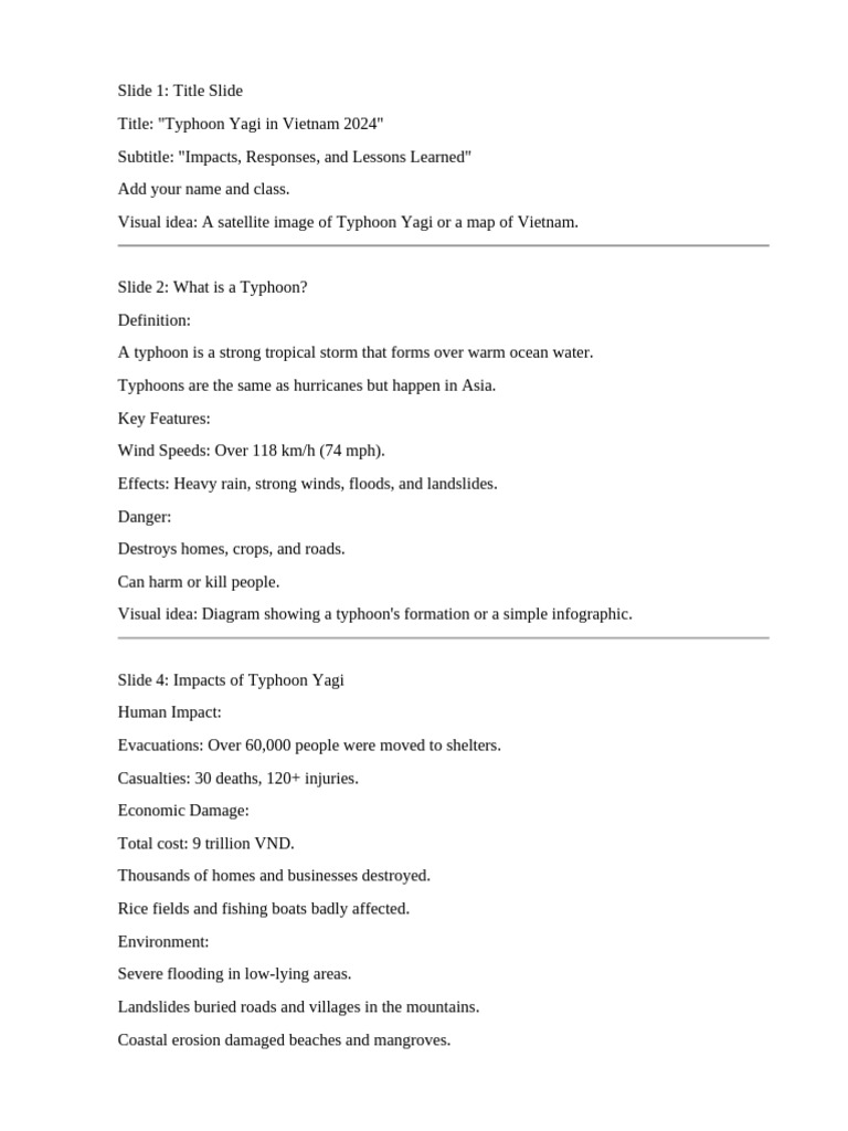 Typhoon-Yagi | PDF | Tropical Cyclones | Flood