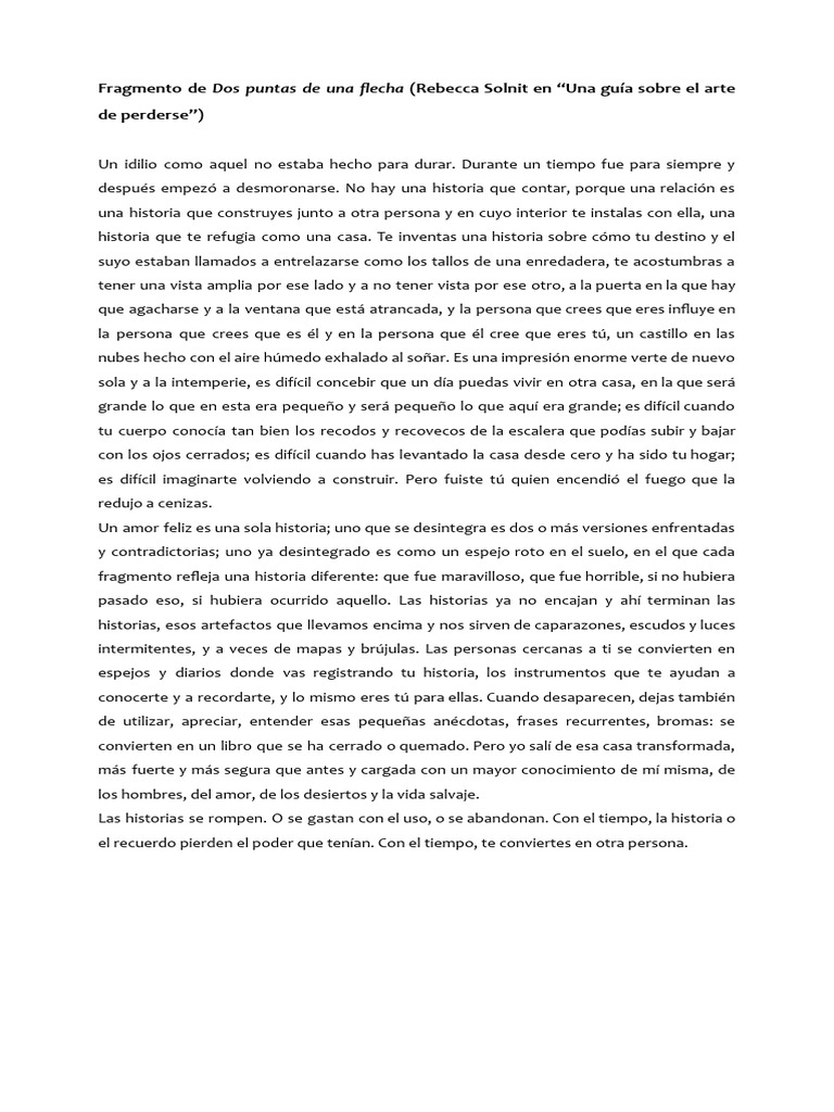 Fragmento de Rebecca Solnit | PDF