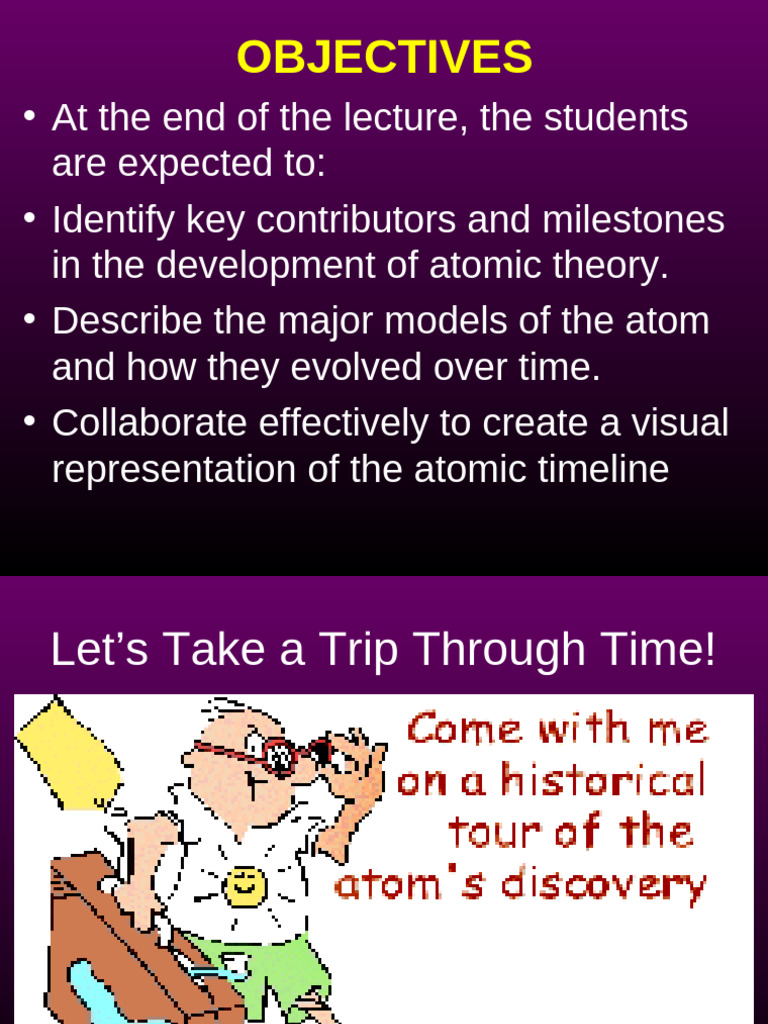 Atomic Timeline | PDF | Atomic Nucleus | Atoms
