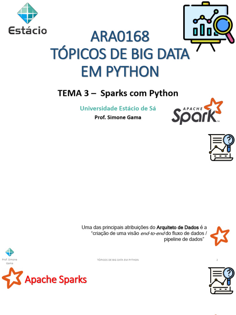 Tema 3 - Ara0168 - Big Data - Pyspark | PDF | Python (linguagem de ...