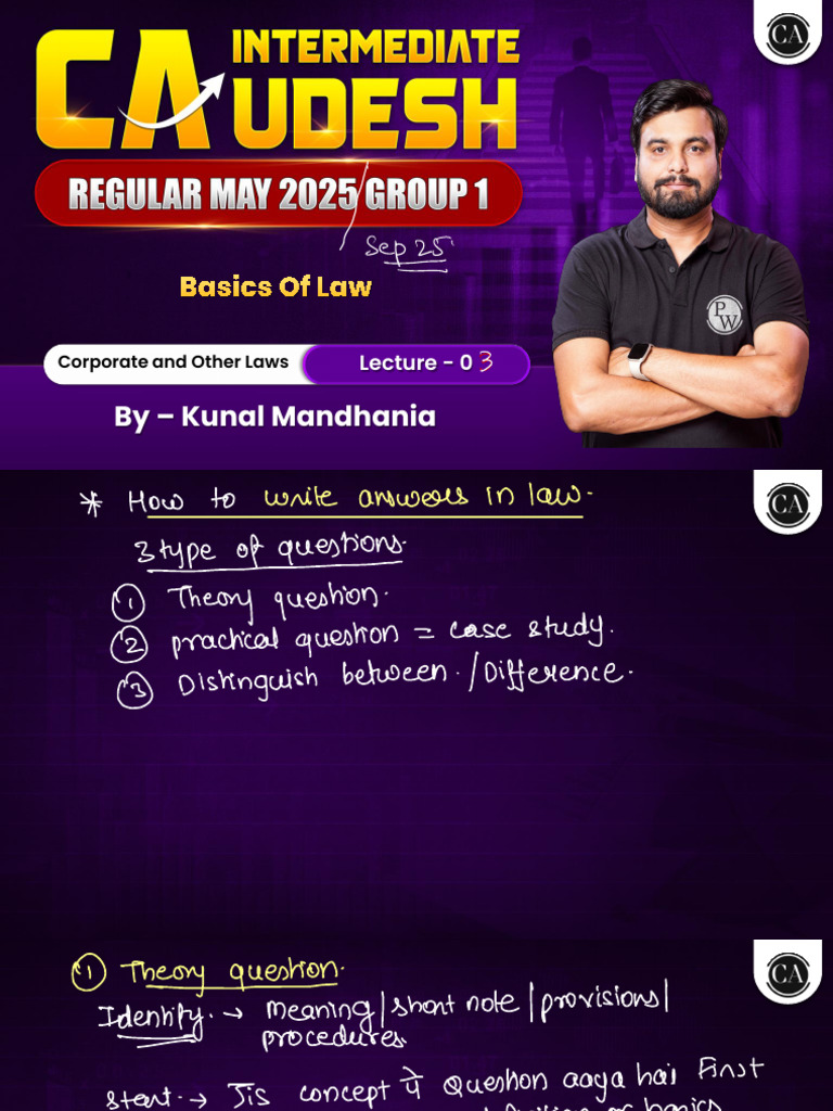 How to Write Law Exam Answers | PDF