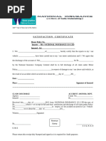 NATIONAL INSURANCE Motor Claim Form | PDF