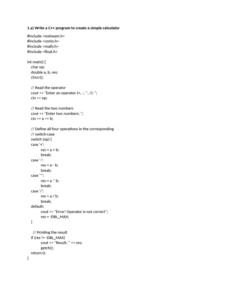 OOPS practical FYBSc.IT | PDF | Computer Programming | Software Engineering