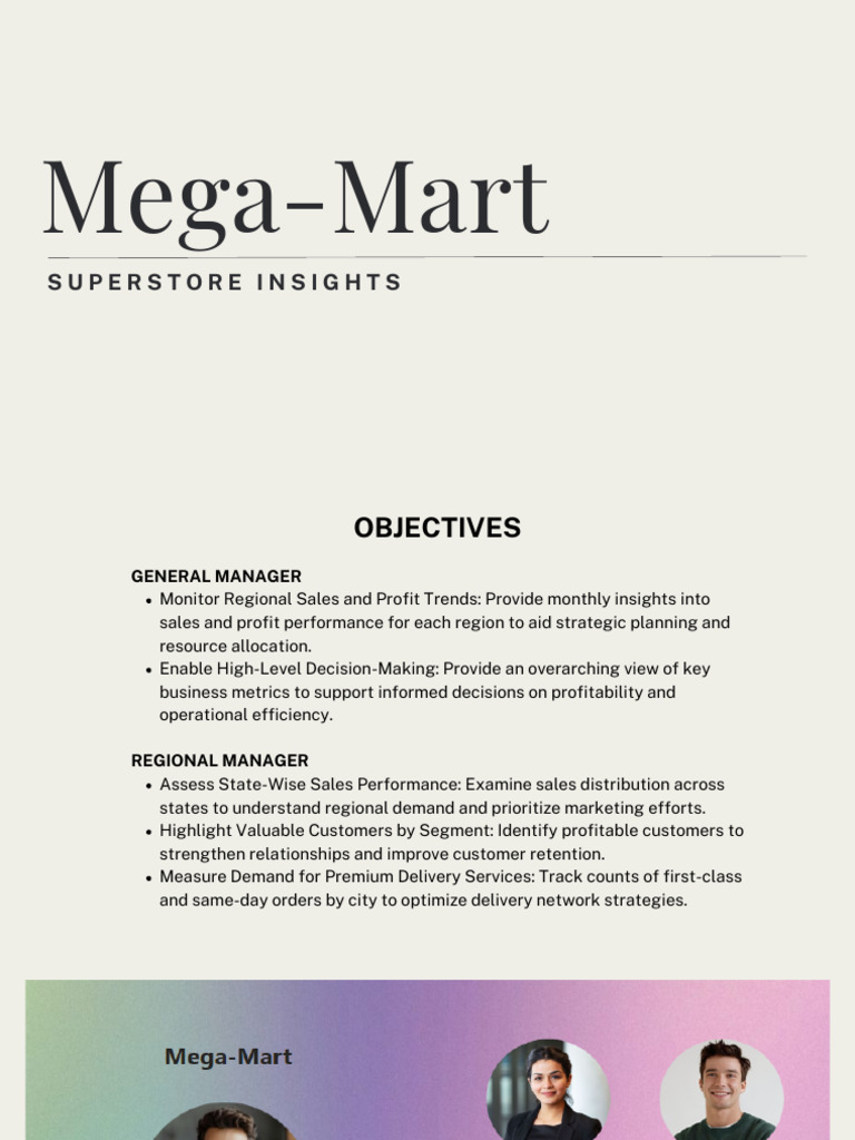Superstore Sales & Profit Analysis | PDF