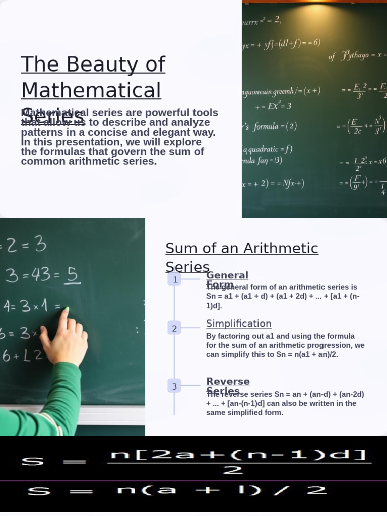 The Beauty of Mathematical Series 1 | PDF