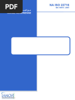 Iso 22716 2007 | PDF | Organisation internationale de normalisation
