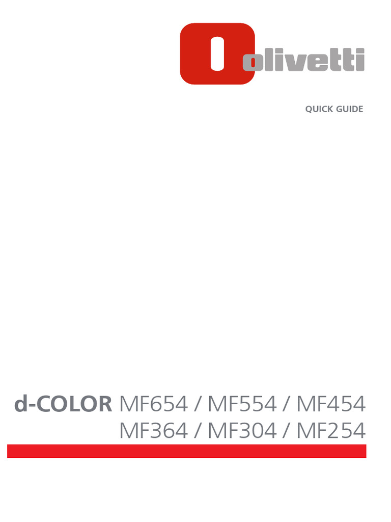 D Color mf654 554 454 364 304 254 - Quick Guide - en - 4 2 0 | PDF ...