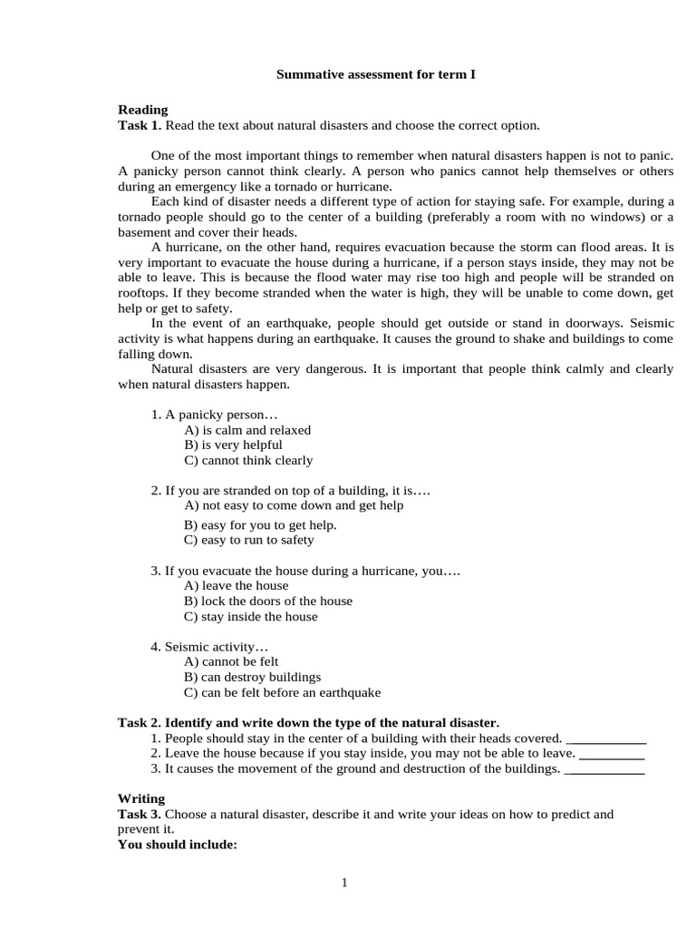 Natural Disasters: Safety and Prevention Guide | PDF | Landslide | Genetics