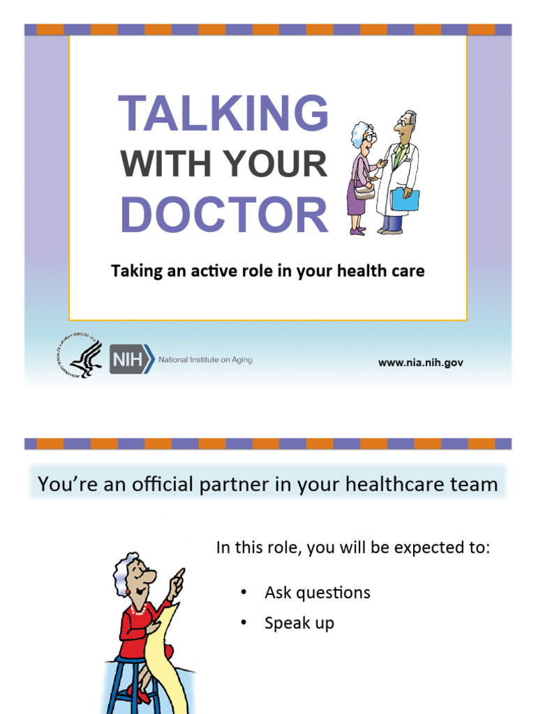 Talk With Me Doctor Please | PDF | Clinical Medicine | Medicine