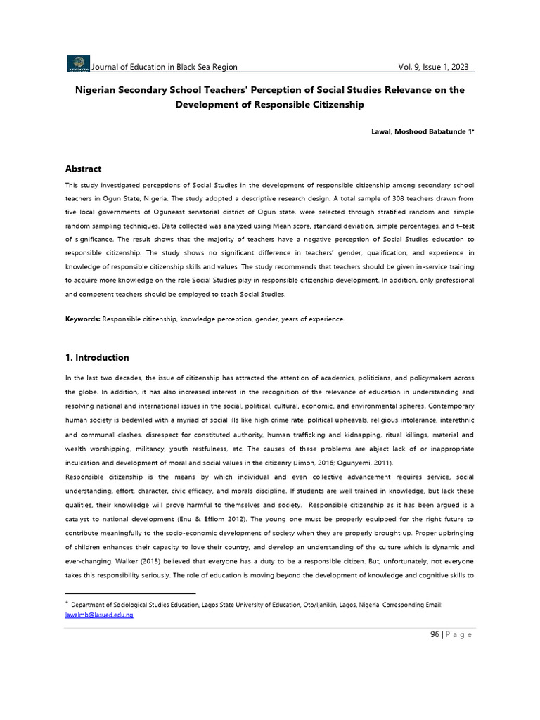 310-Article Text-900-1-10-20231129 | PDF | Teachers | Experience