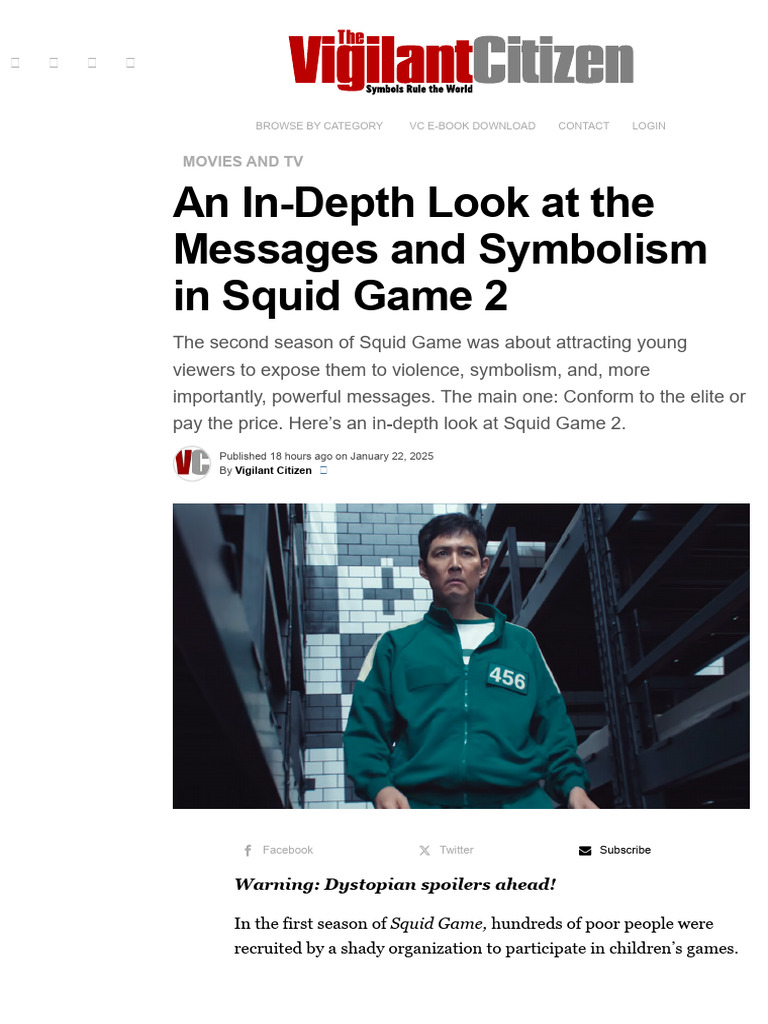 An In-Depth Look at The Messages and Symbolism in Squid Game 2 - The ...