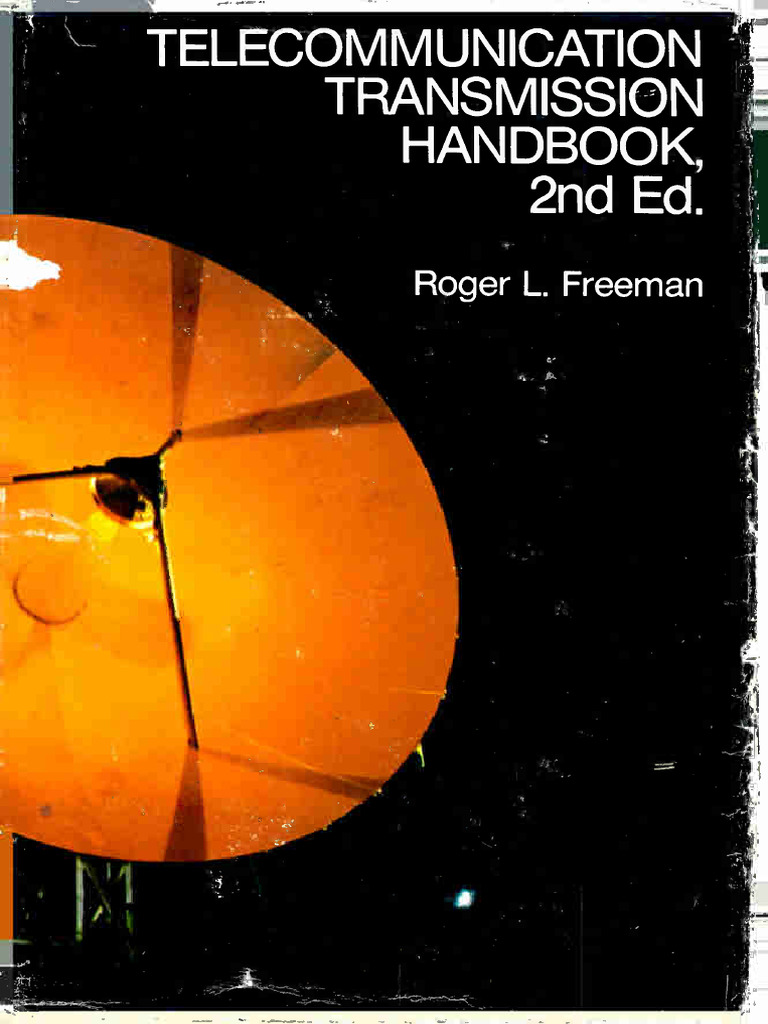 Telecommunications Transmission Handbook 2nd Edition Freeman 1981 | PDF ...