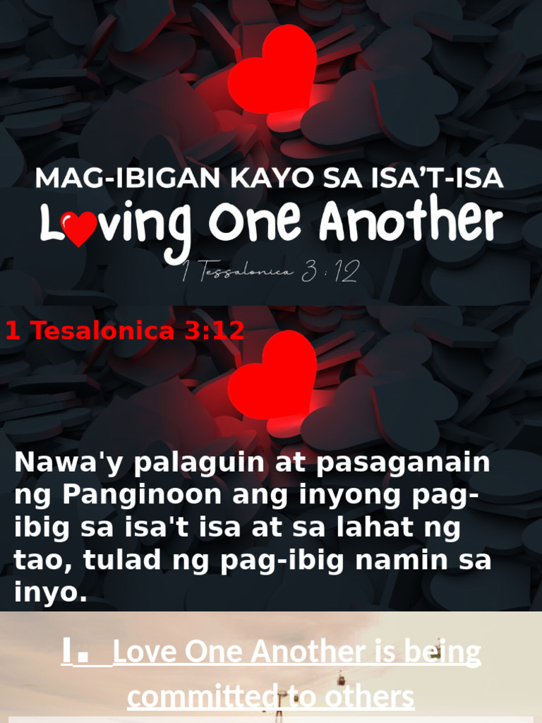 Mag Ibigan Sa Isat Isa | PDF