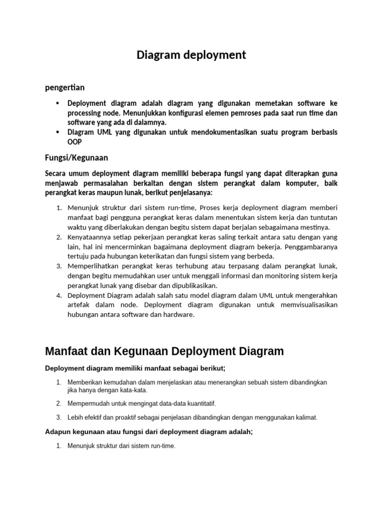Diagram Deployment | PDF