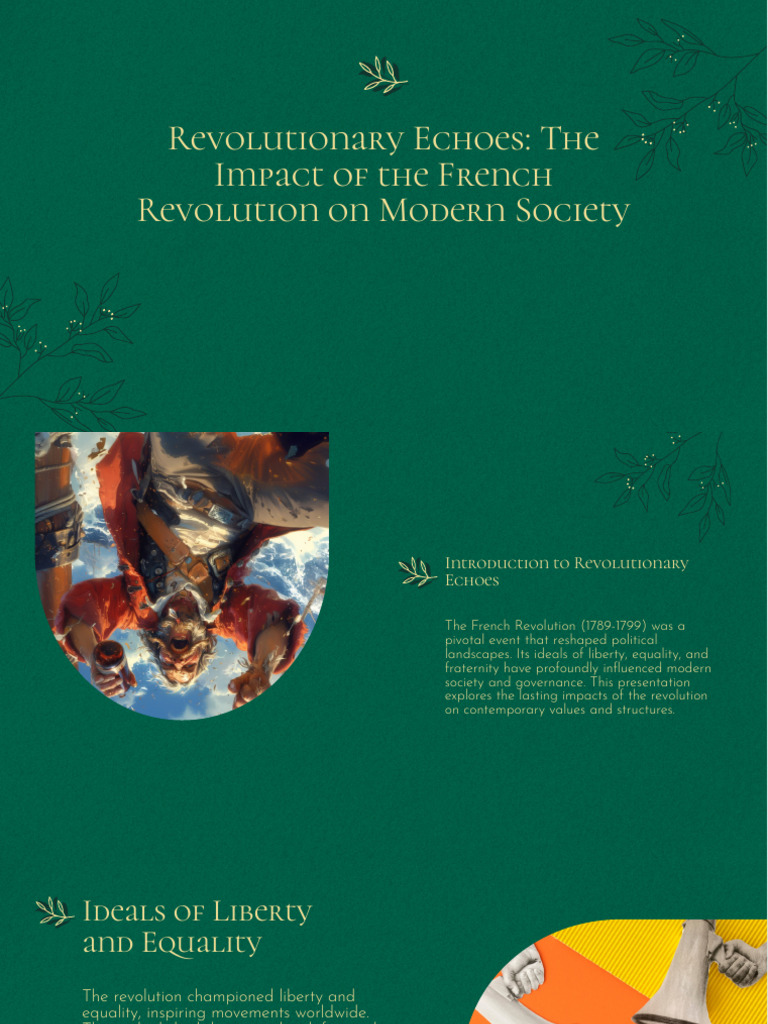 Slidesgo Revolutionary Echoes The Impact of The French Revolution On ...