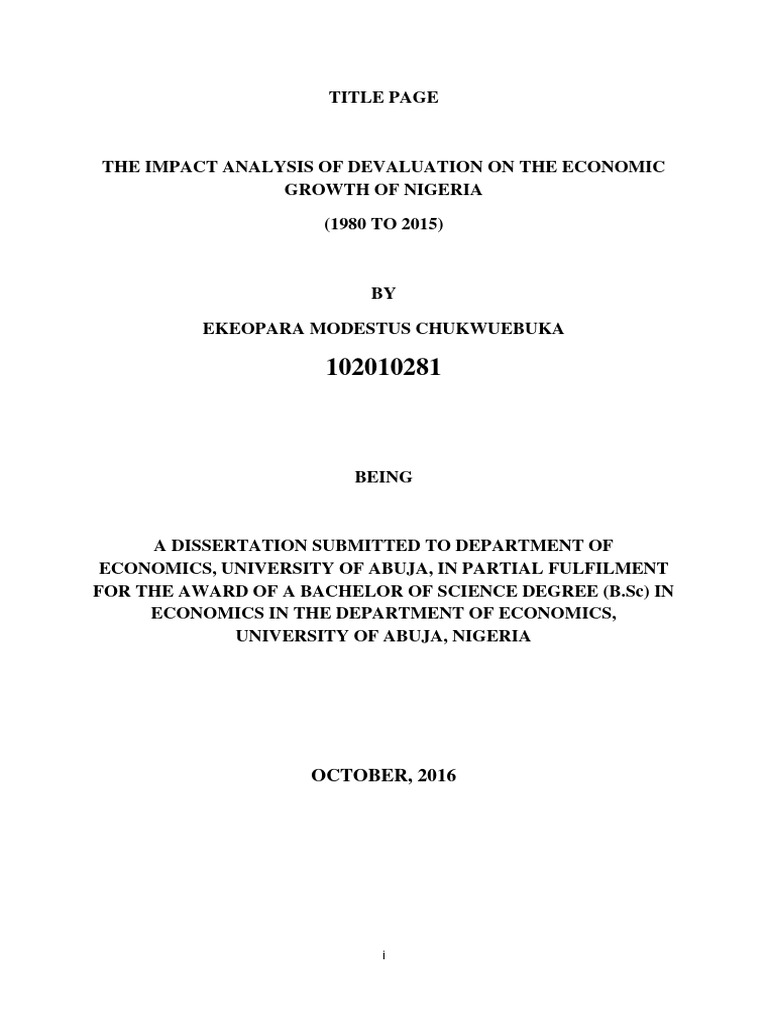 The_Impact_Analysis_of_Devaluation_on_th | PDF | Devaluation | Exchange Rate