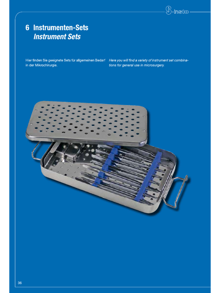 Microsurgery Instrument Sets | PDF
