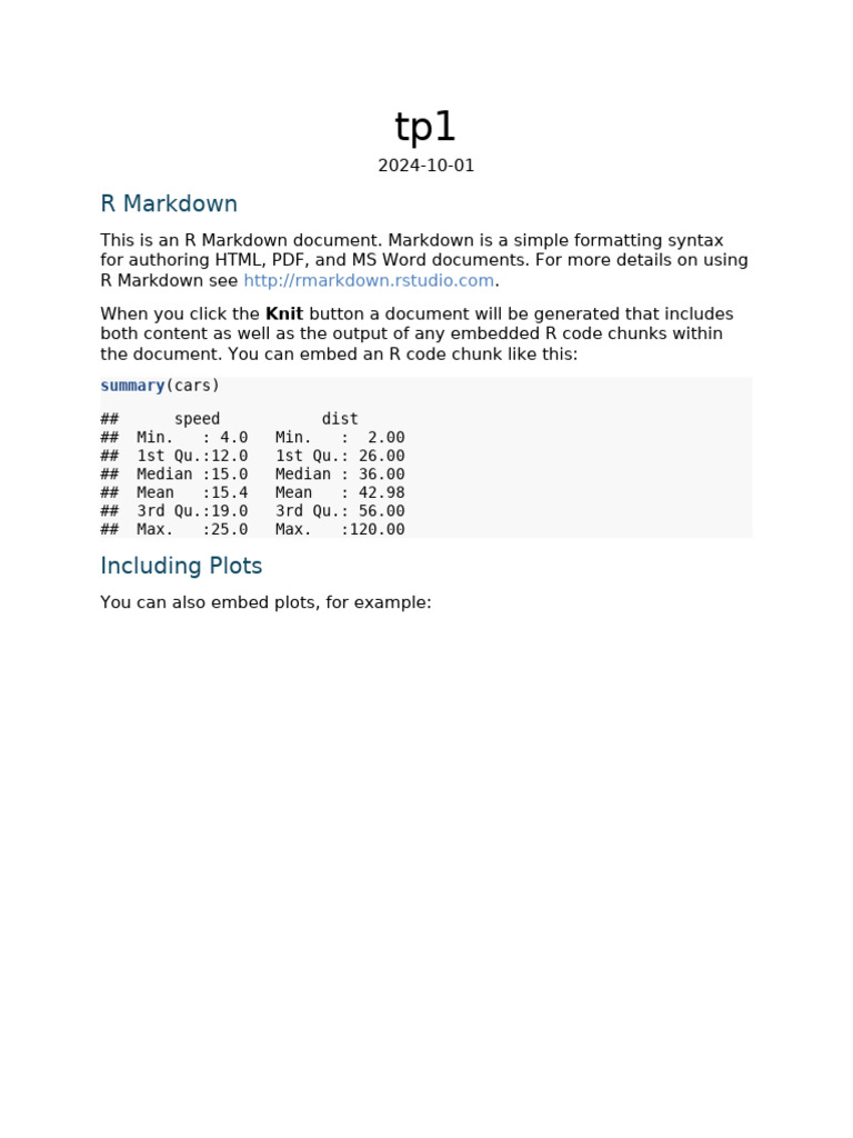 R Markdown Guide for Data Analysis | PDF