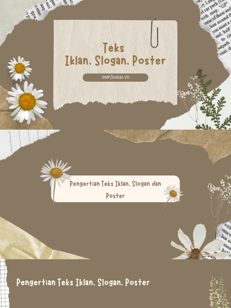 Pengertian dan Ciri Teks Iklan dan Slogan | PDF