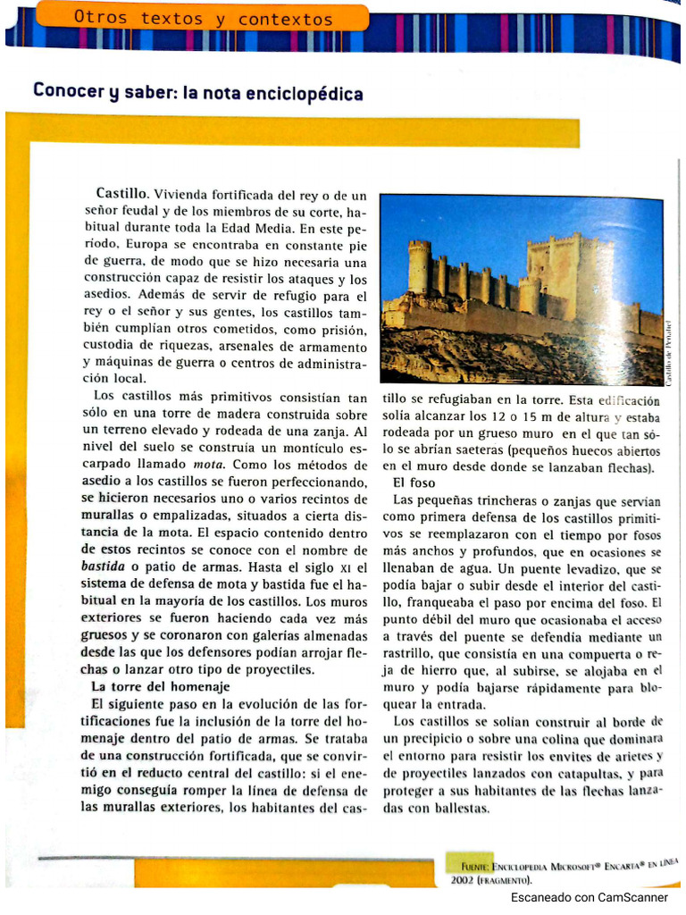 La nota enciclopédica +descripción y definición | PDF