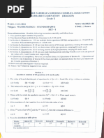 DoE Practice Paper 2025 Gr11 - Maths | PDF | Mathematics