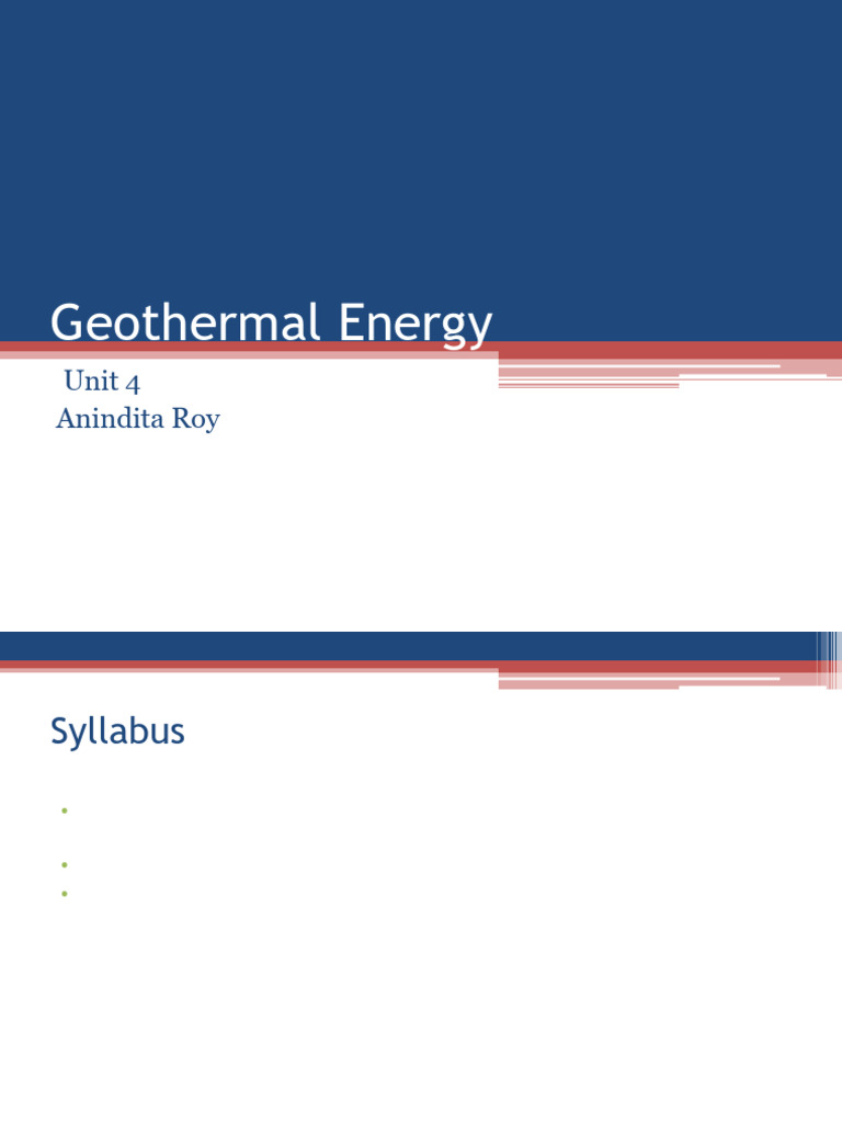 Geothermal-AR_COEP | PDF | Geothermal Energy | Steam