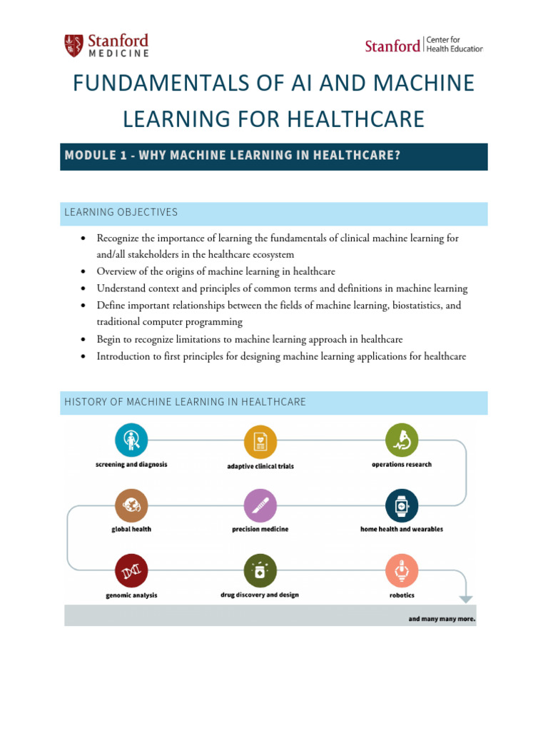 Fundamentals of ML Study Guide - M1 | PDF | Machine Learning | Artificial Intelligence