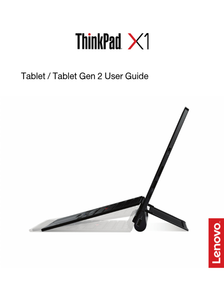 x1 Tablet Gen 2 Ug en | PDF | Power Supply | Headphones