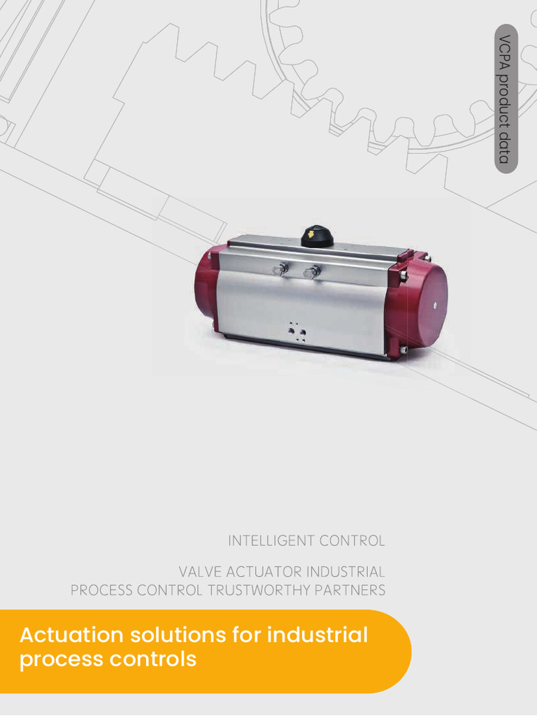 VCPA Series CATALOGUE - Compressed | PDF | Piston | Actuator